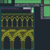Islamic architecture ornament motifs and arches for AutoCad