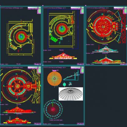 Bus terminal architecture design, a collection of 11 bus terminal ...