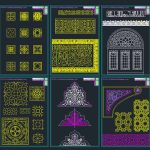 AutoCad collection of Islamic decoration pieces - Architecture for Design