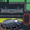 Sport complex: Stadium architecture design (Autocad drawings ...