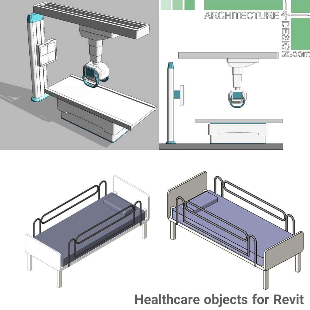 Revit families for hospital design - Architecture for Design