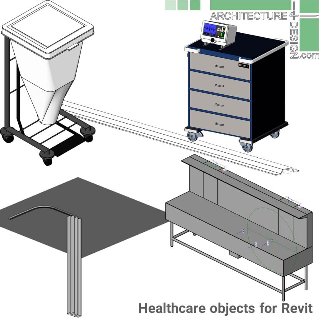 Revit families for hospital design - Architecture for Design