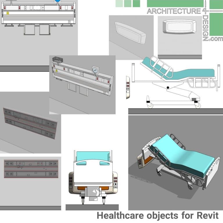 Revit families for hospital design - Architecture for Design