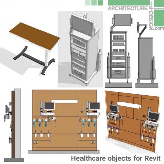 Revit families for hospital design - Architecture for Design