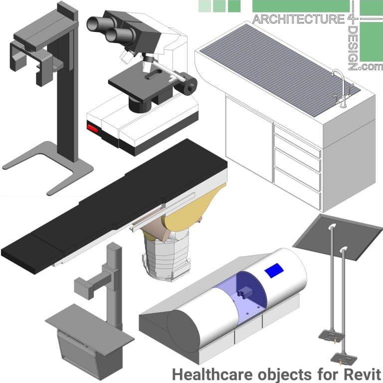 Revit families for hospital design - Architecture for Design
